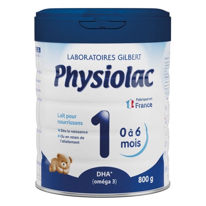 1 Lait en Poudre 800g De 0 à 6 Mois Physiolac Easypara