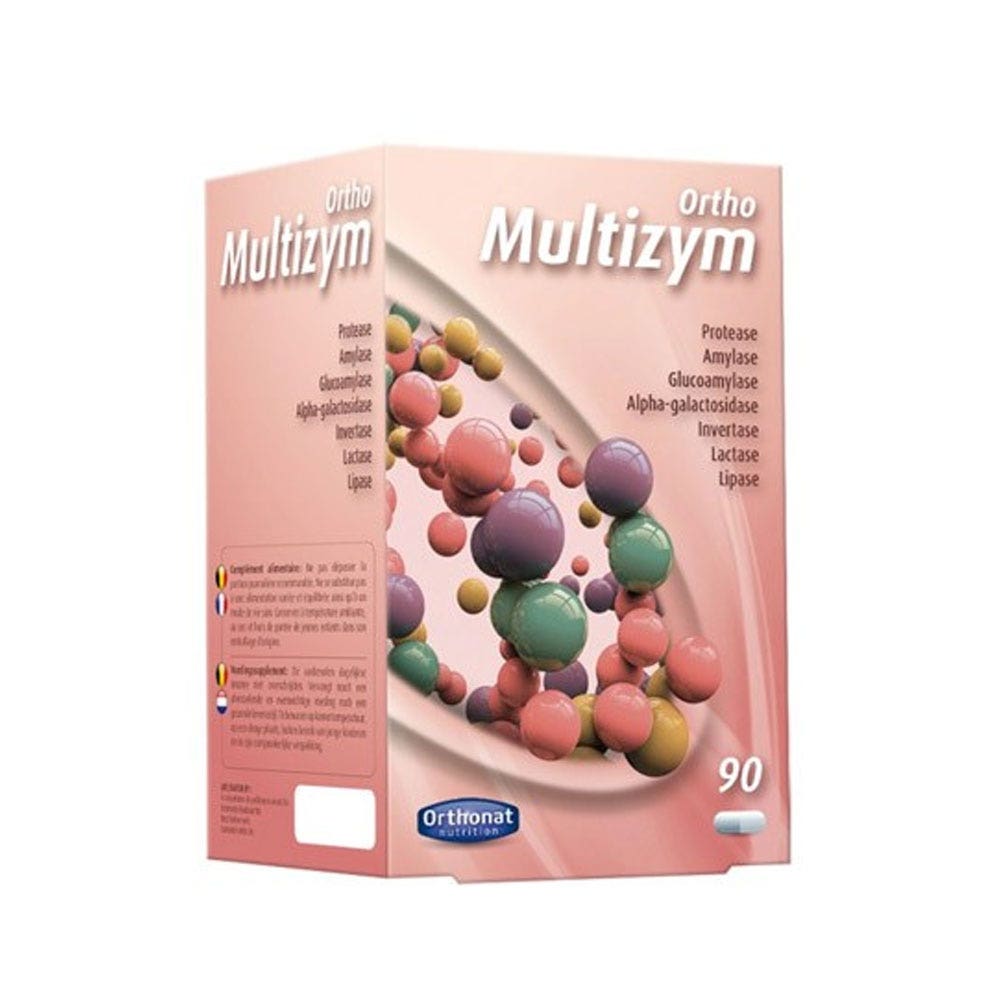 Orthonat Ortho Multizym FORTE 90 gélules - Easypara