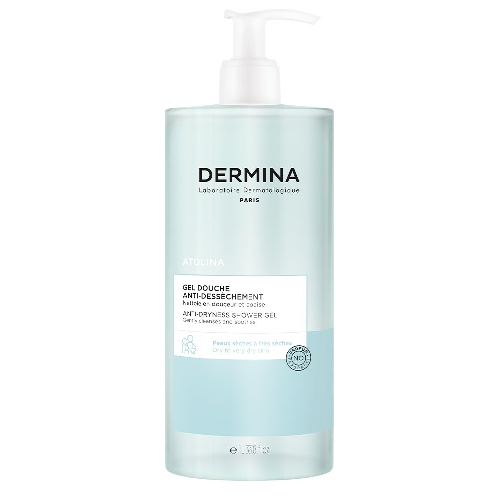 Dermina Atolina Gel Douce Apaisant 1l - Easypara