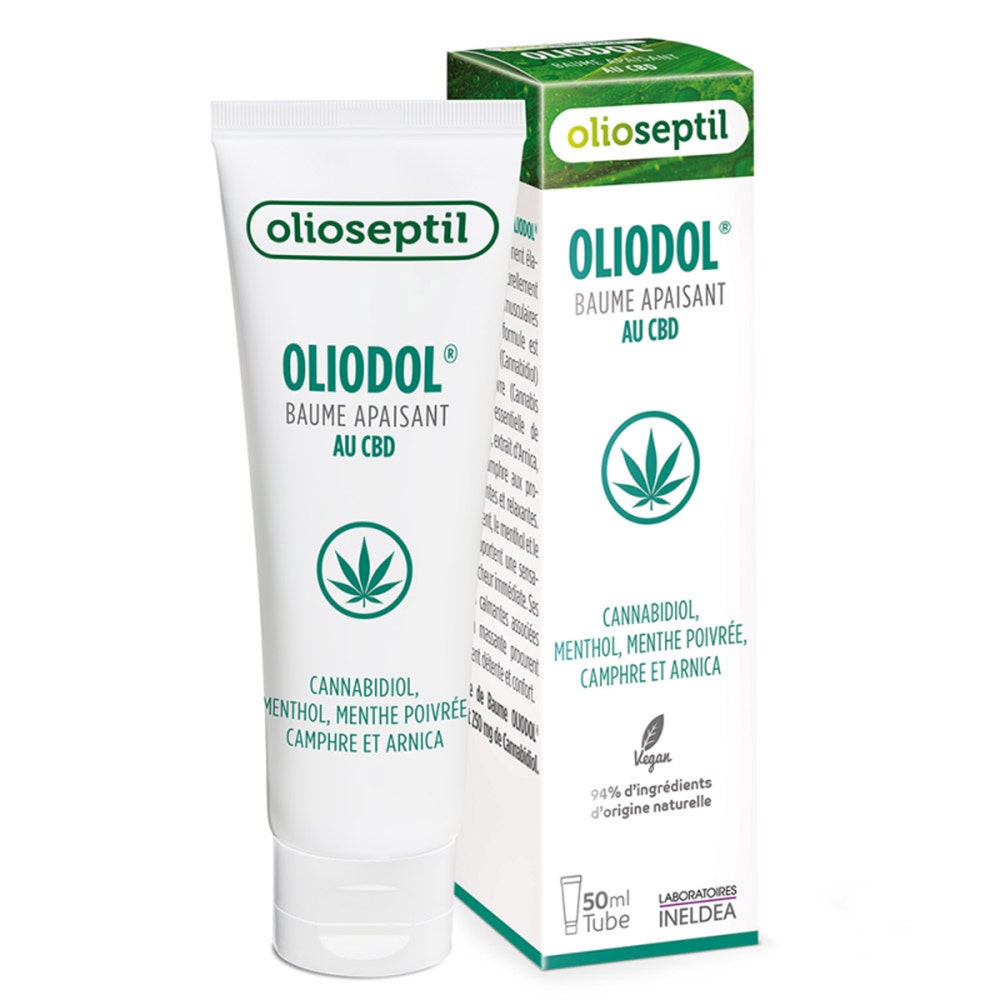 Olioseptil Olidol Baume Au CBD Gênes Musculaires 50ml - Easypara