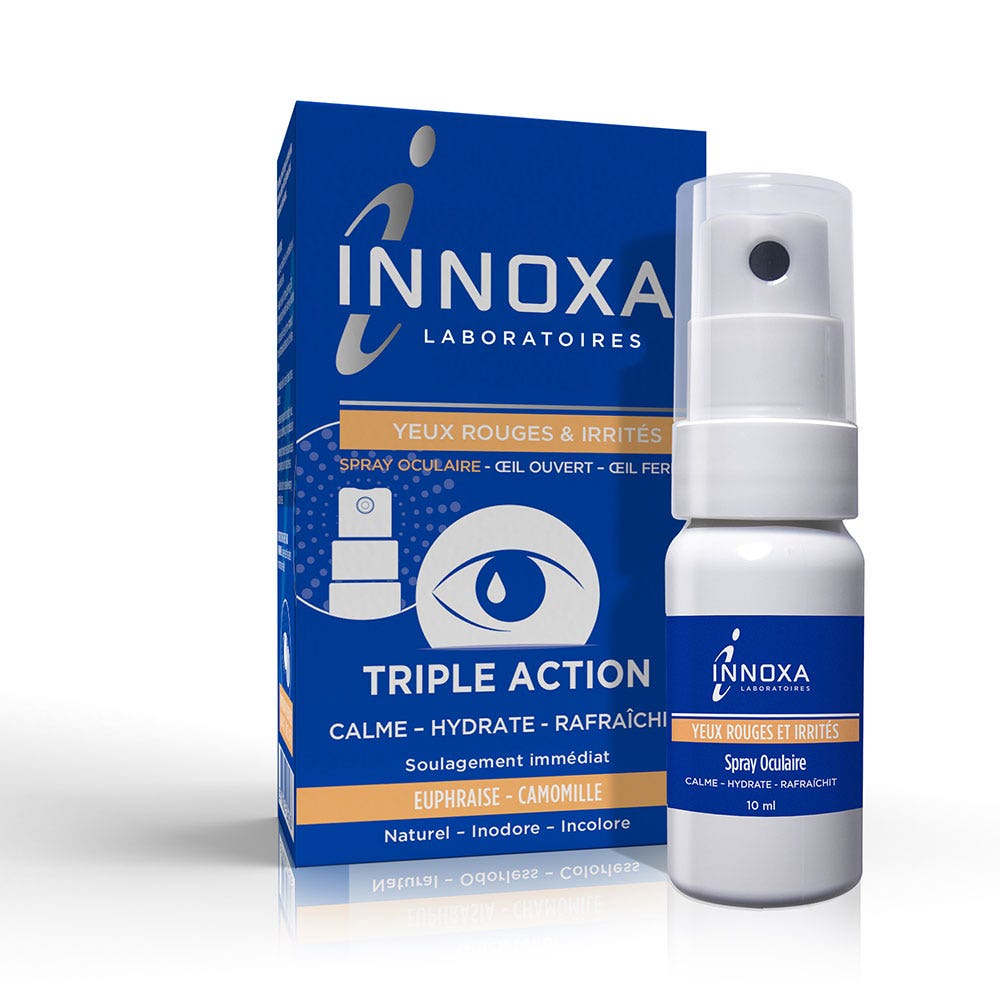 Innoxa Gouttes oculaires hydratantes yeux rouges et fatigués Formule ...