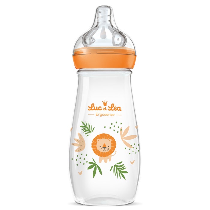 Luc Et Lea Ergosense Biberon Plastique Savane 4 Mois et + 330ml - Easypara Luc Et Lea Ergosense Biberon Plastique Savane 4 Mois et + 330ml - Easypara