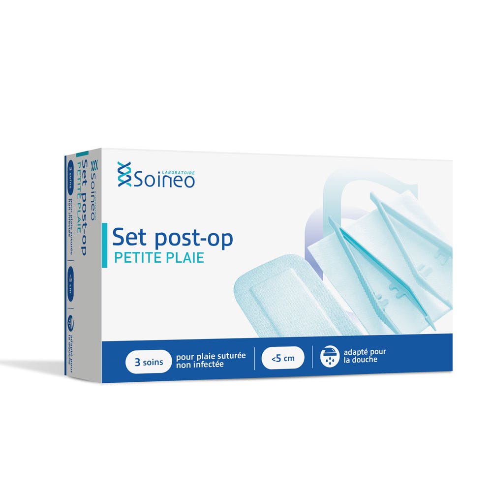 Soineo Set post-opératoires petites plaies x3 - Easypara