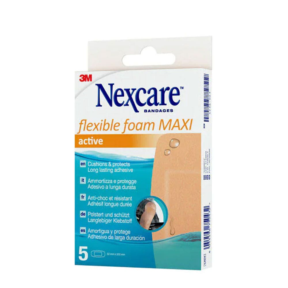 Nexcare Pansements Active Flexible Foam x5 - Easypara