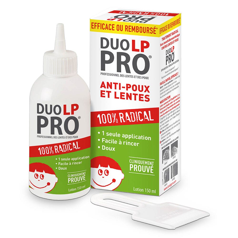 Duo Lp Pro Lotion anti-poux et lentes 200 ml - Easypara