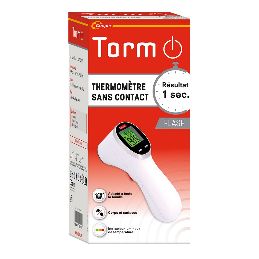 Torm Frontal Thermomètre SC FLASH - Easypara