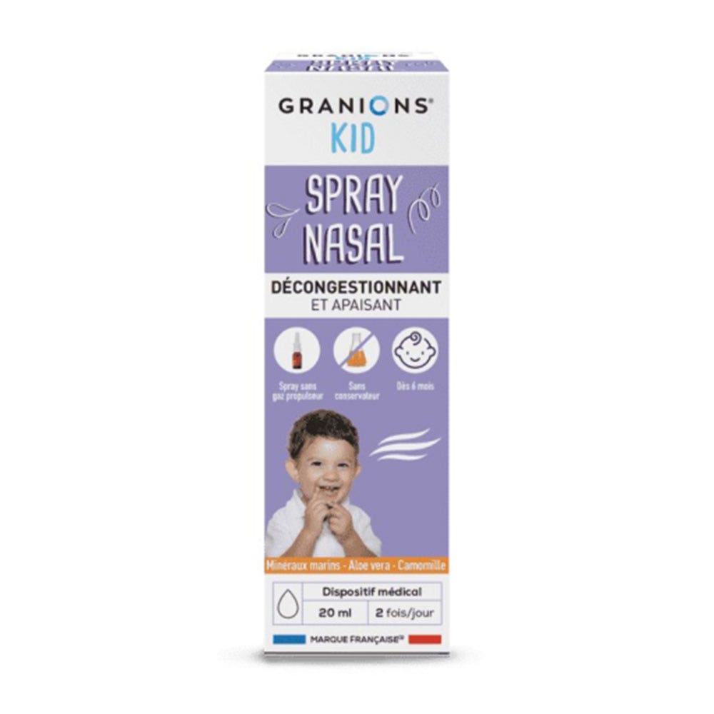Granions Kid Spray Nasal Dès 6 Mois 20ml - Easypara