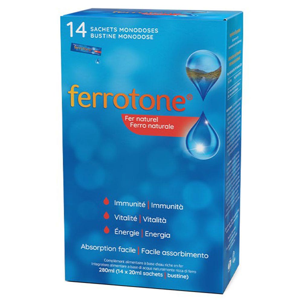 Ferrotone Pomme Dès 3 Ans 14 Sachets Monodoses - Easypara