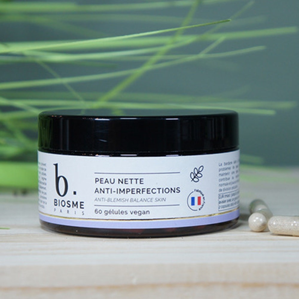Biosme Complexe Anti imperfections peau nette Cure 1 mois 60 gelules vegetales - Easypara