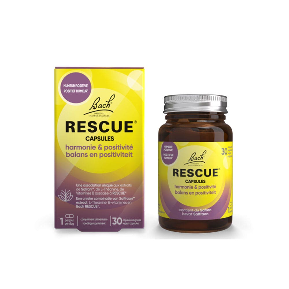 Rescue Capsules Harmonie et Positivité Dès 12 Ans x30 - Easypara