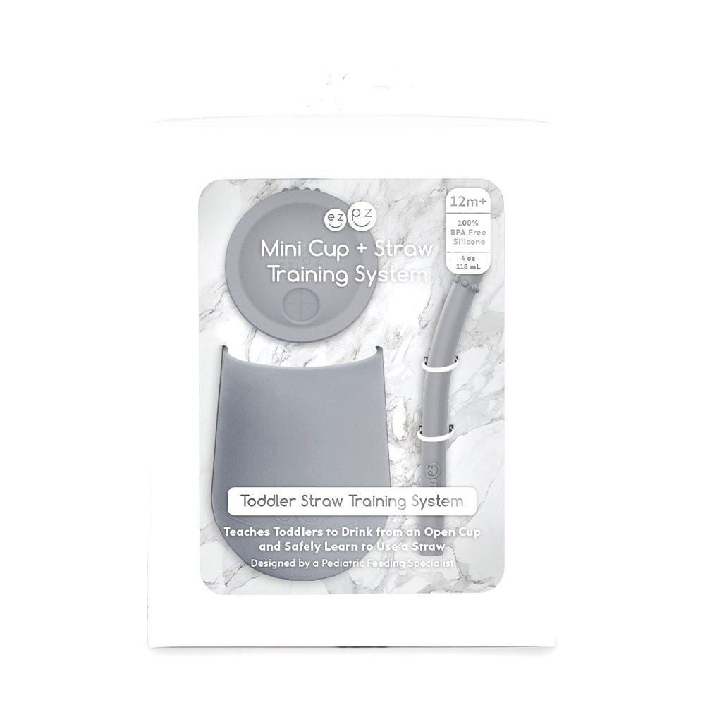 Ezpz Coffret Mini Cup + Paille En Silicone Dès 12 Mois - Easypara