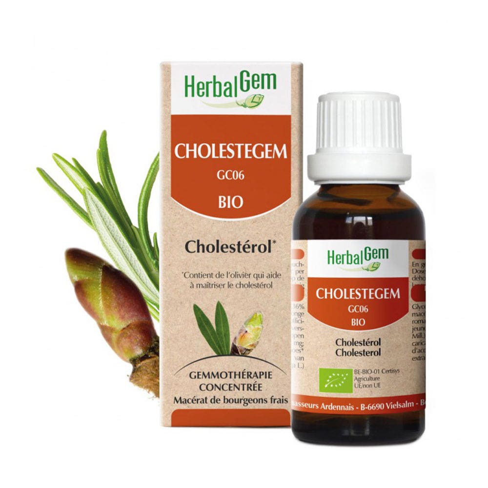 Herbalgem Bourgeons Cholestérol Bio Cholestegem 30ml - Easypara