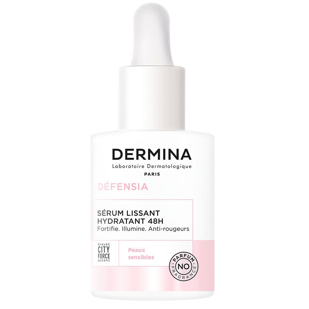 Dermina Defensia Sérum Lissant Hydratant 48H 30ml - Easypara