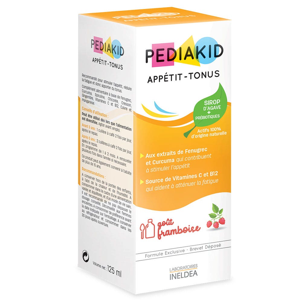 Pediakid Omega 3 Sirop Gout Citron Cola 125 ml - Easypara