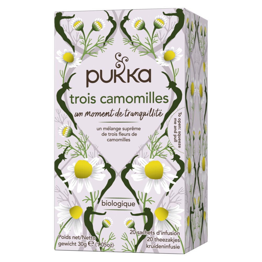 Pukka Infusion Bio Trois Camomilles 20 sachets - Easypara