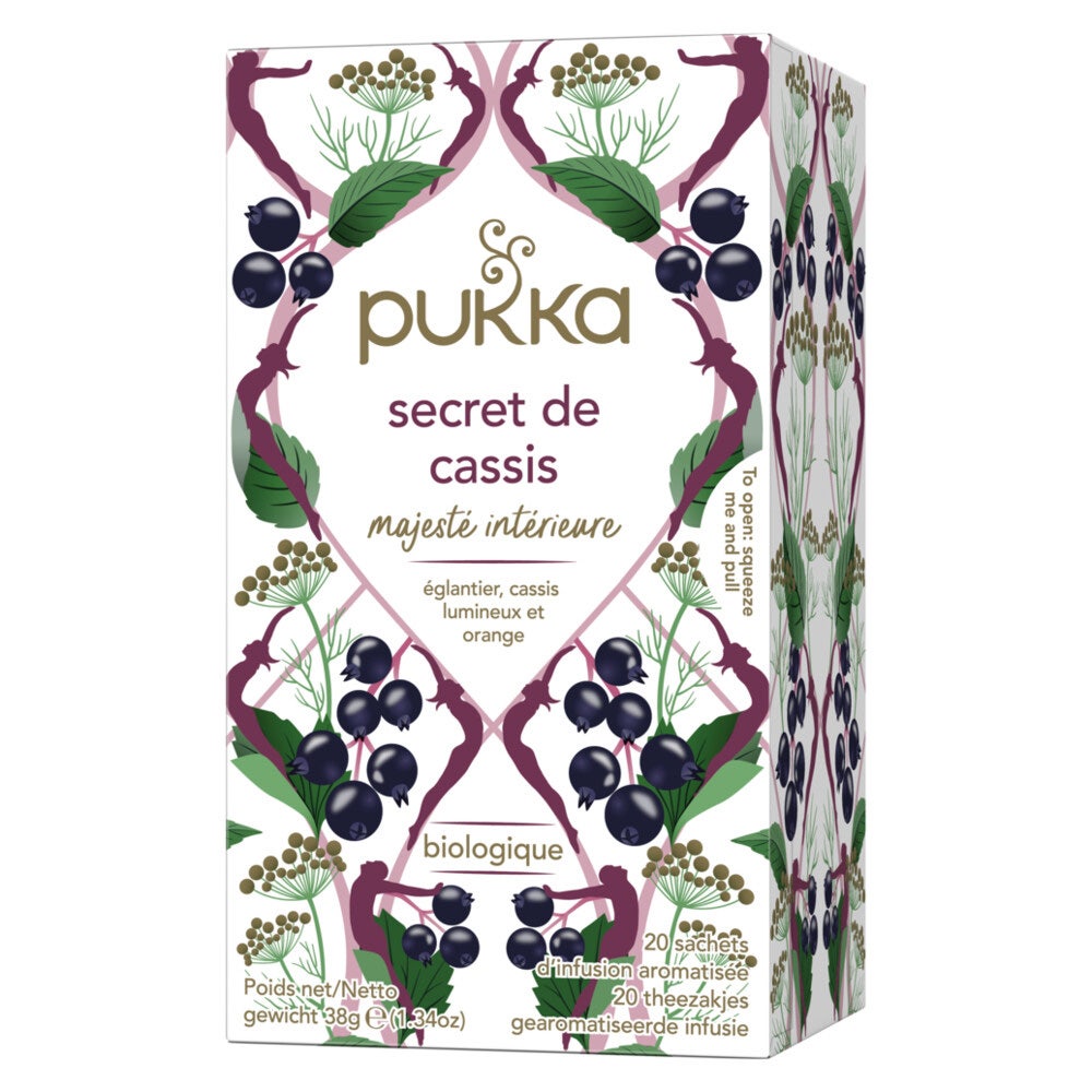 Pukka Infusion Bio Secret de Cassis 20 sachets - Easypara