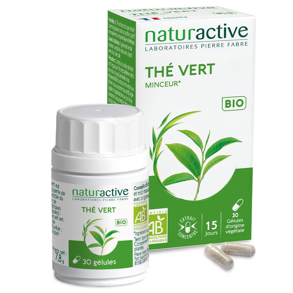 Naturactive The Vert Bio 30 gélules - Easypara