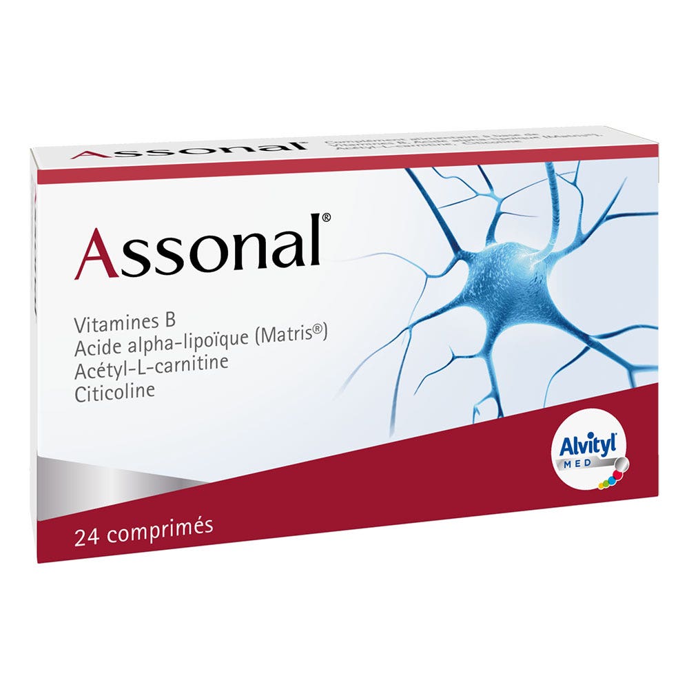 Alvityl Assonal 24 comprimés - Easypara