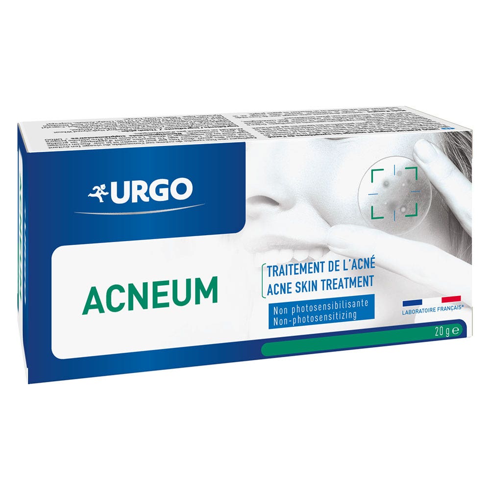 Urgo Acneum Traitement de l'acné Non photosensibilisante 20g - Easypara