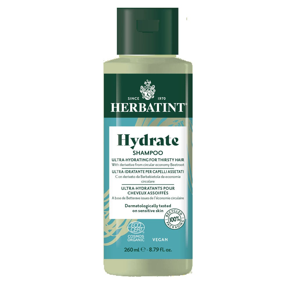 Herbatint Shampooing Hydrate Ultra-Hydratant Cheveux Assoiffés 260ml ...