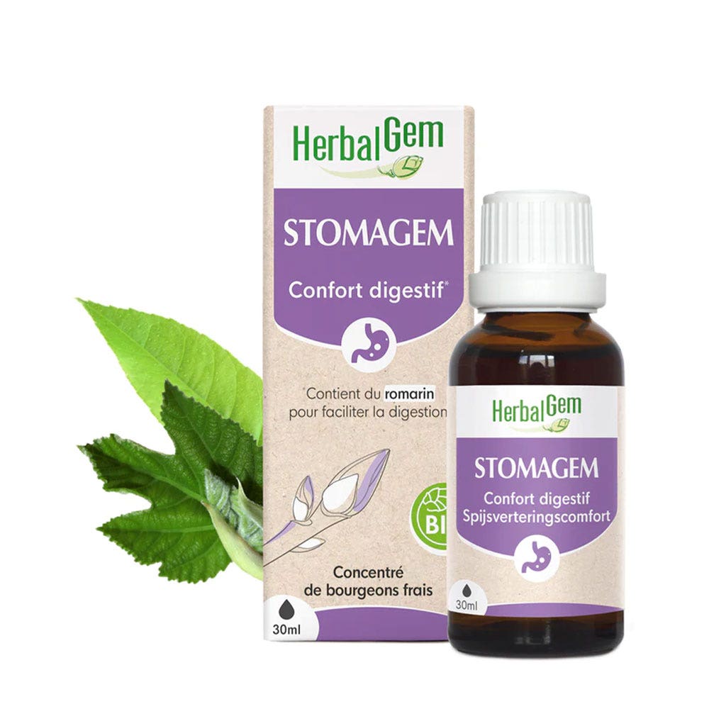 Herbalgem Stomagem Confort Digestif Bio 30ml - Easypara