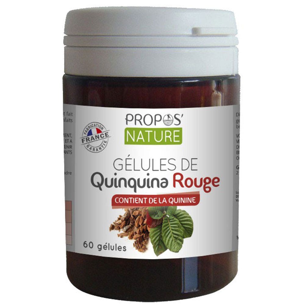 Propos'Nature Gélules de Quinquina Rouge 60 gélules - Easypara