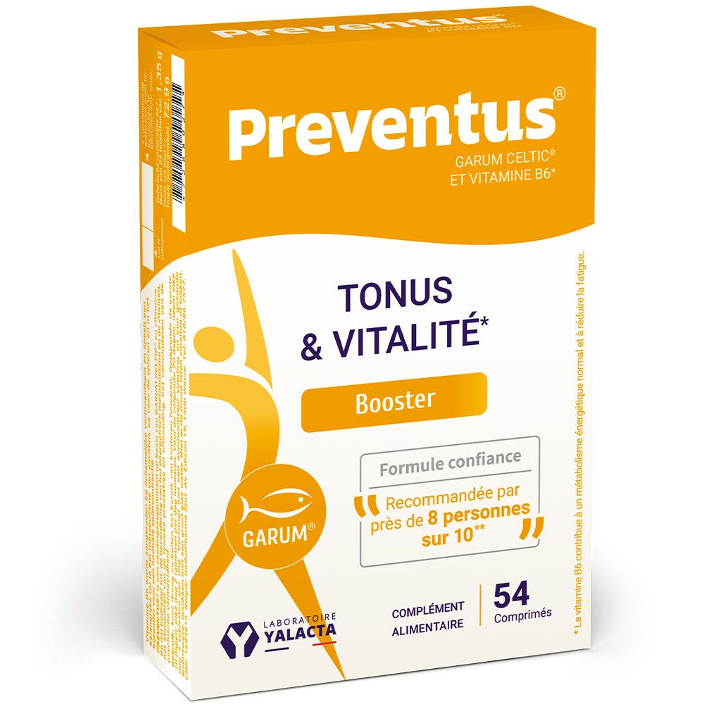 Yalacta Preventus 54 comprimés - Easypara