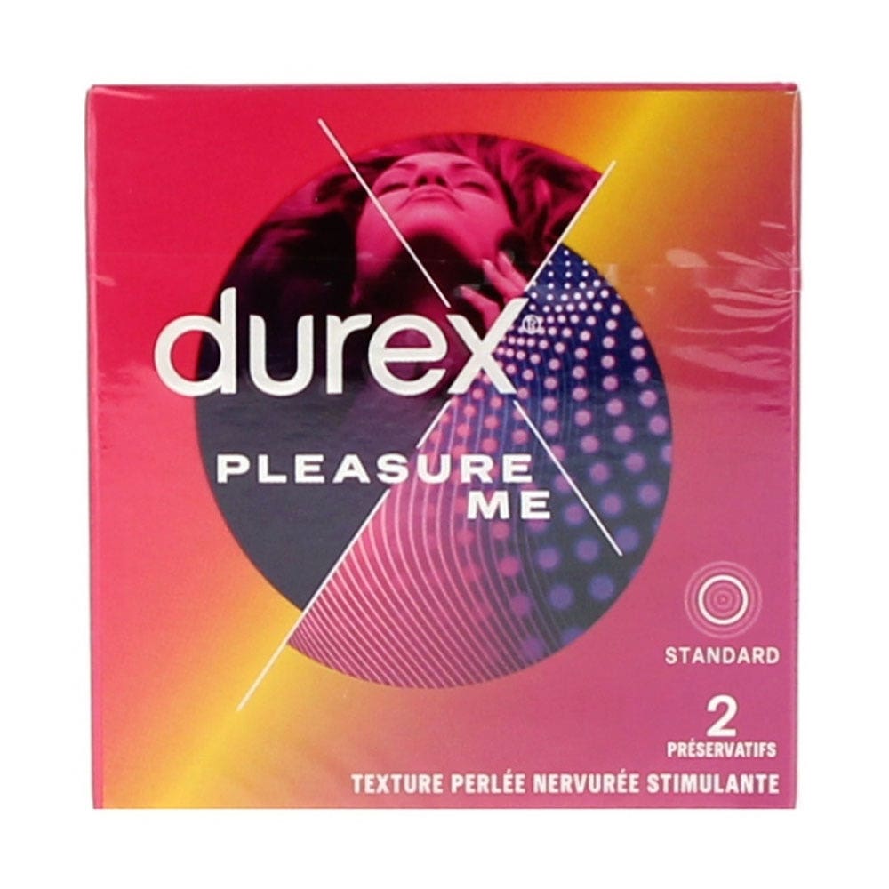 Durex Pleasure Me Préservatifs Texture Perlée Ultra x2 - Easypara