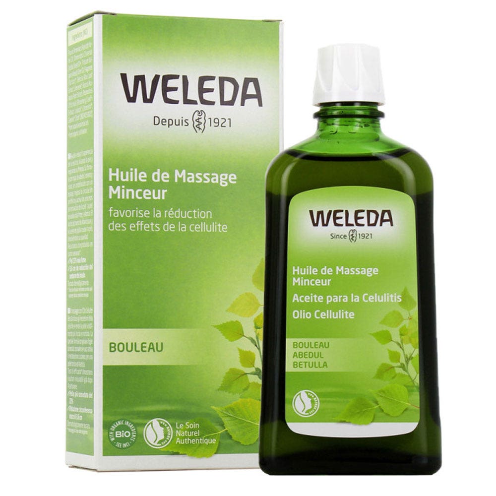 Weleda Bouleau Huile de Massage Minceur au Bouleau 200ml - Easypara