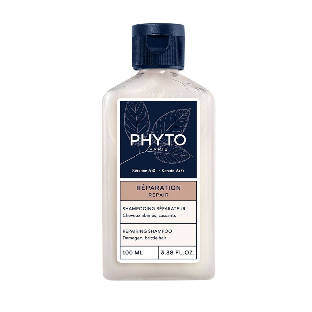 Phyto Paris Réparation Shampooing Cheveux Abîmés, Cassants 100ml - Easypara