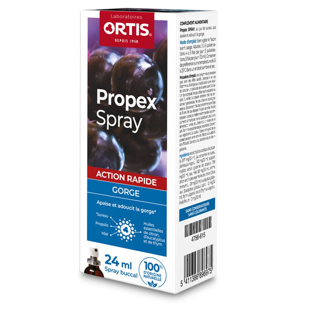 Ortis Propex Spray Gorge 24ml - Easypara