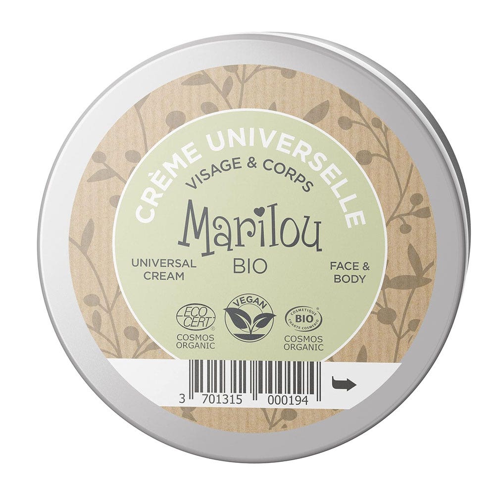 Marilou Bio Eco Crème Universelle Visage & Corps Tous types de peaux 100ml - Easypara