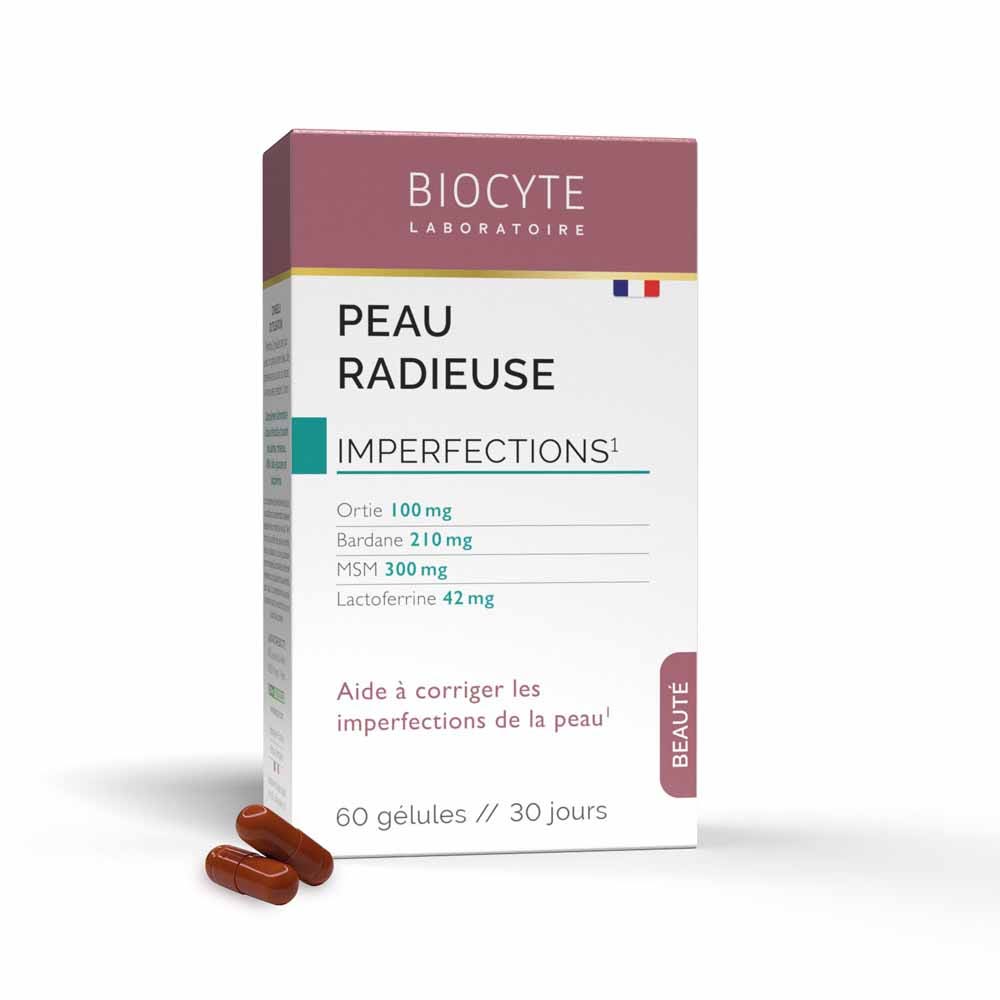 Biocyte Beauté Peau Radieuse Imperfections 60 Gélules - Easypara