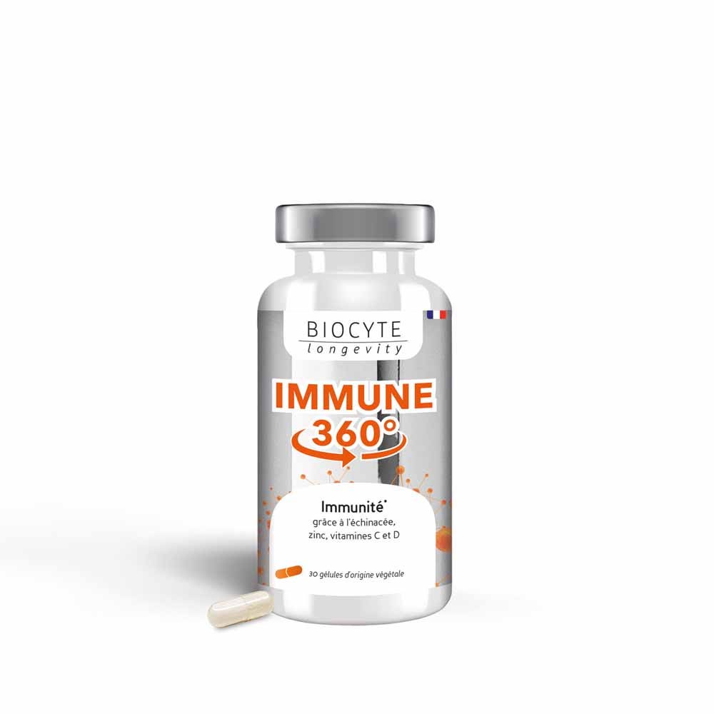 Biocyte Longevity Immune 360° 30 gélules - Easypara