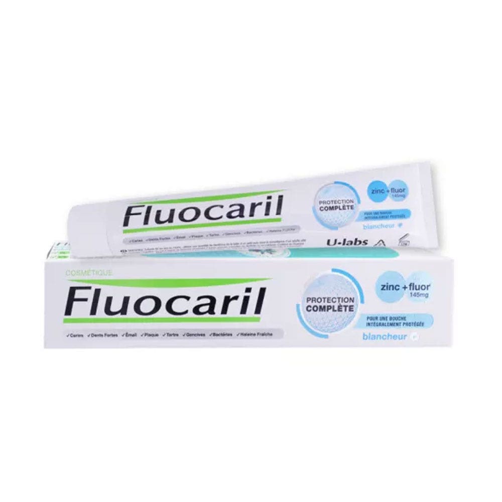 Fluocaril Dentifrice Protection Complète Blancheur 75ml - Easypara