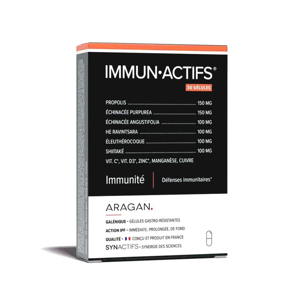 Aragan Synactifs ImmunActifs Immunité 30 Gélules - Easypara