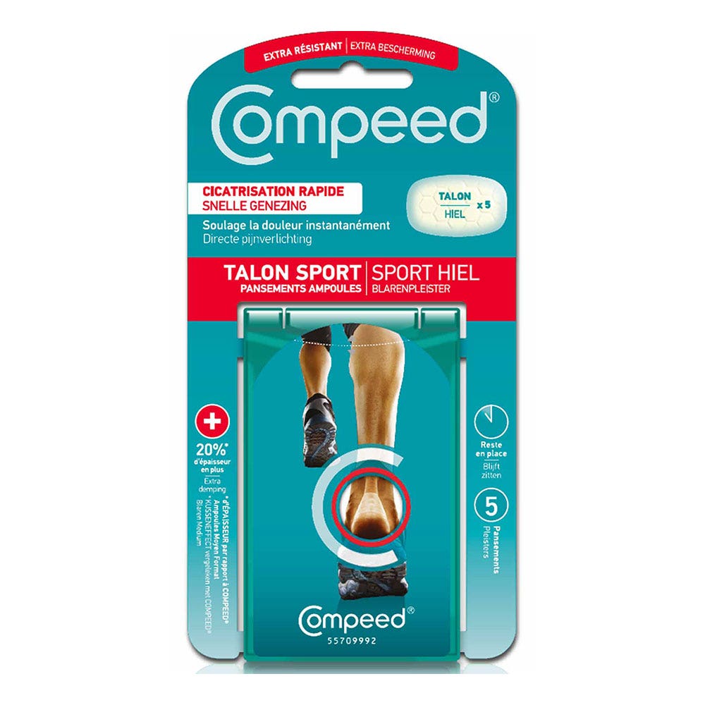 Compeed Pansements Ampoules Plante Du Pied X5 - Easypara