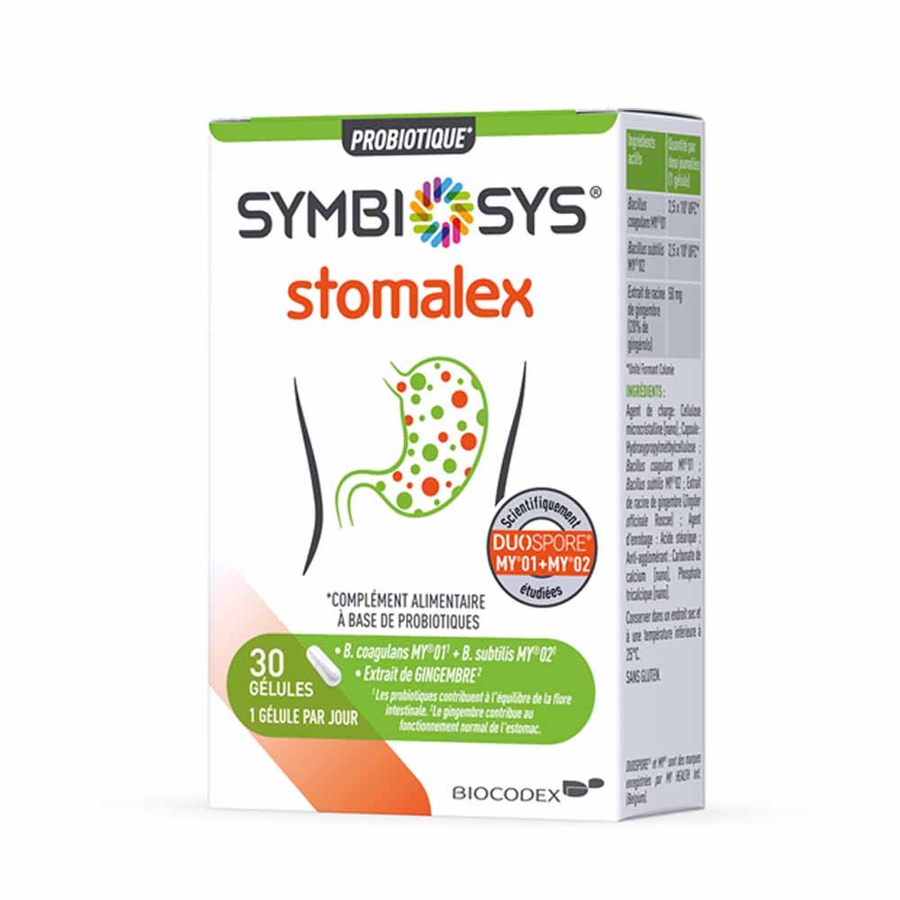 Symbiosys Stomalex 30 Gélules - Easypara