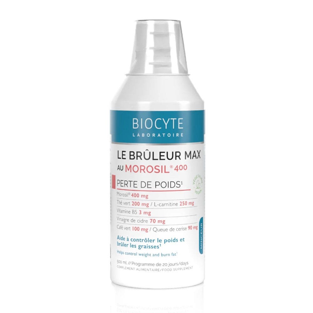 Biocyte Minceur Le Brûleur max au Morosil Favorise la perte de poids 500ml - Easypara