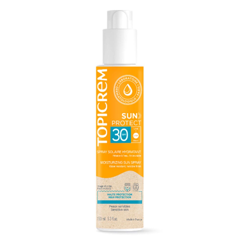 Topicrem Sun Protect Spray Solaire Hydratant SPF30+ 150ml - Easypara