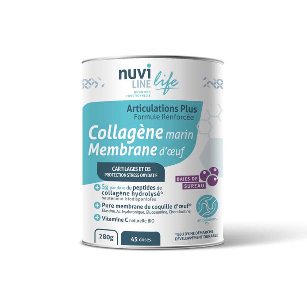 Nuviline Life Collagène Marin Articulations Plus 280g - Easypara