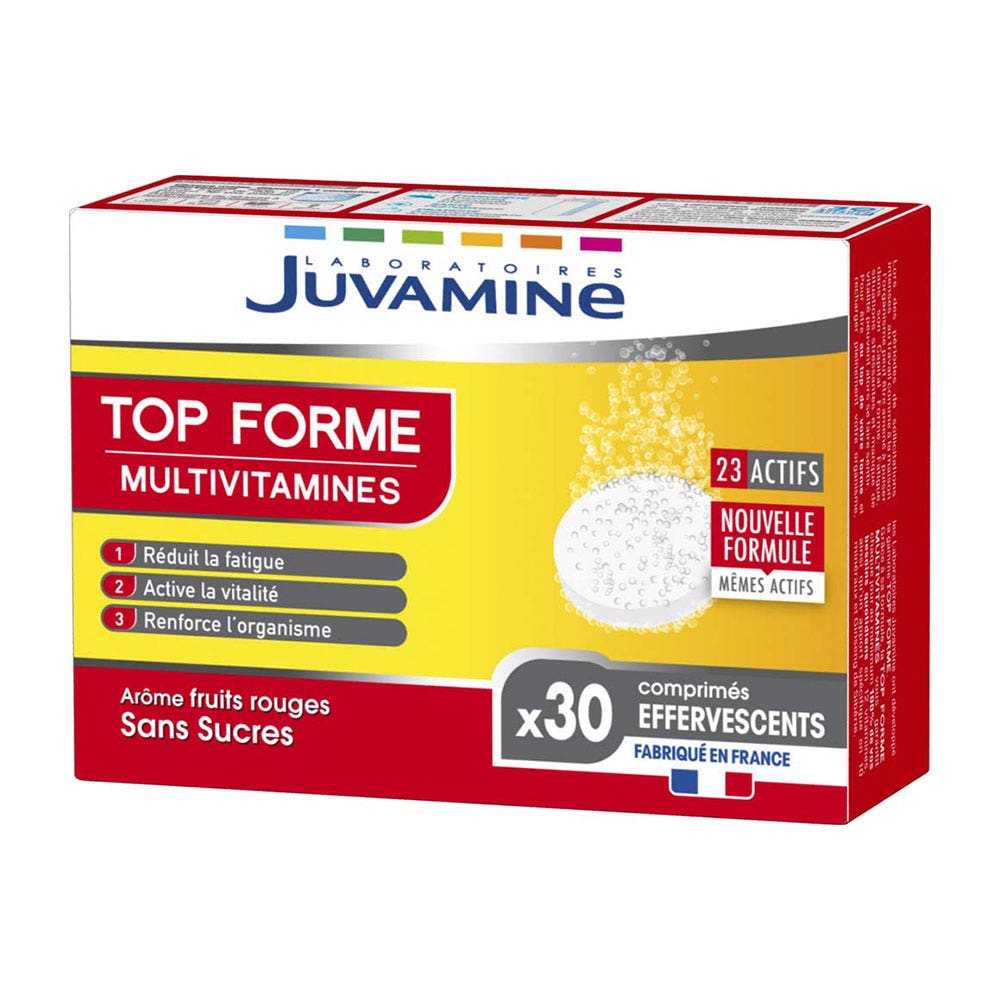 Juvamine Top Forme Multivitamines Multivitamines 30 Comprimes ...