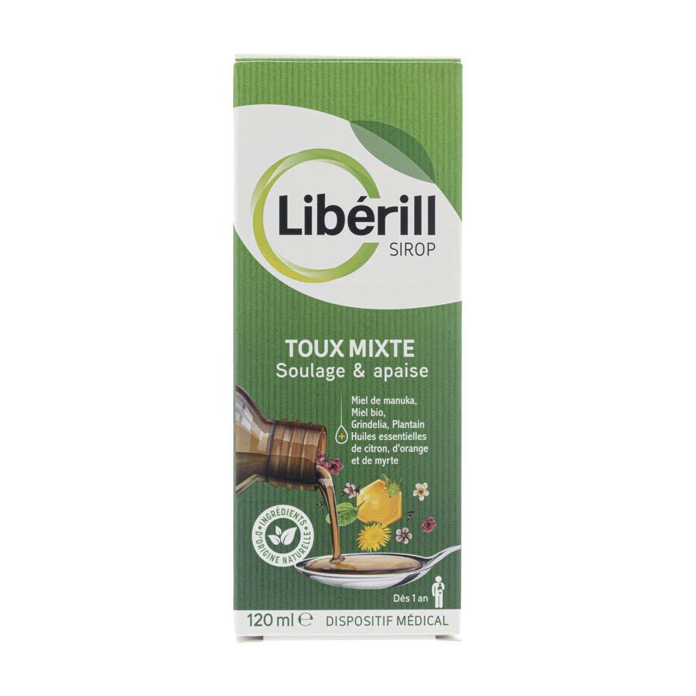 Libérill Sirop Toux Mixte 120ml - Easypara