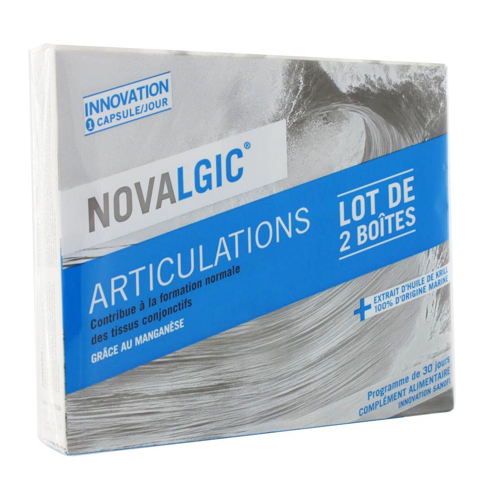 Novalgic Articulations Lot De 2x15 Capsules - Easypara