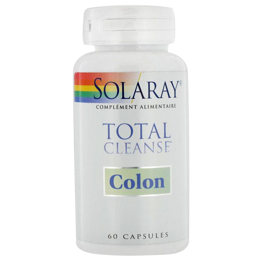 Solaray Total Cleanse Colon 60 Capsules - Easypara