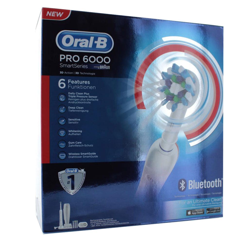 Oral-B Oral B Brosse A Dent 6000 Smart Series Cross Action - Easypara