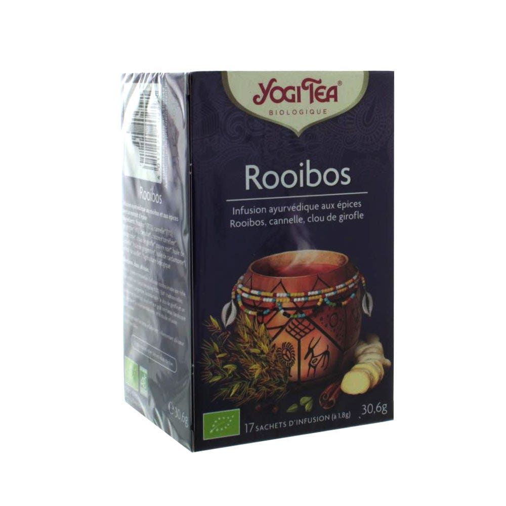 Yogi Tea Rooibos 17 Sachets - Easypara