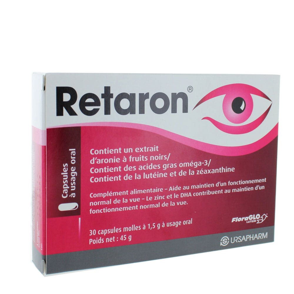 Ursapharm Retaron 30 Capsules - Easypara