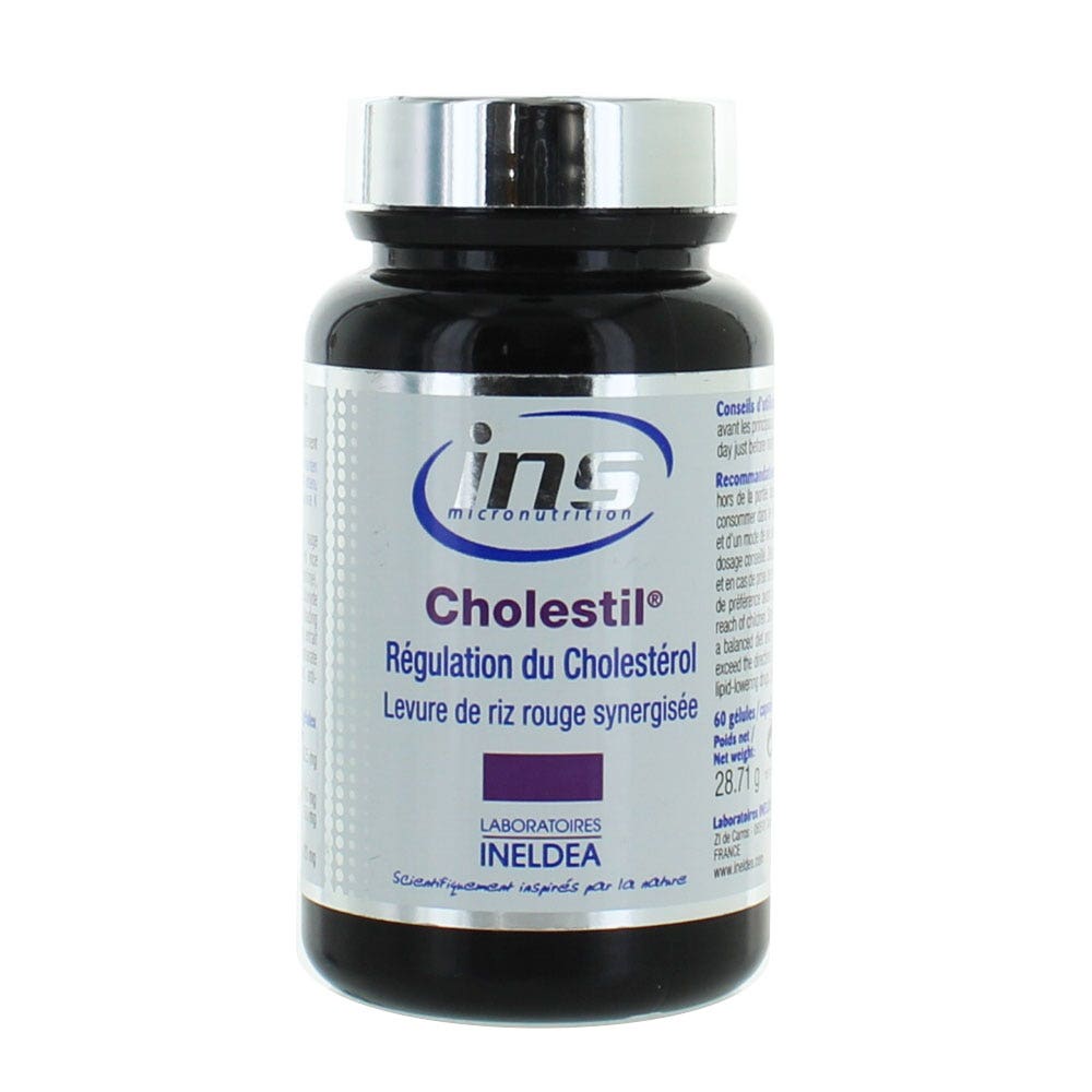 Ineldea Santé Naturelle Ins Cholestil 60 Gelules - Easypara
