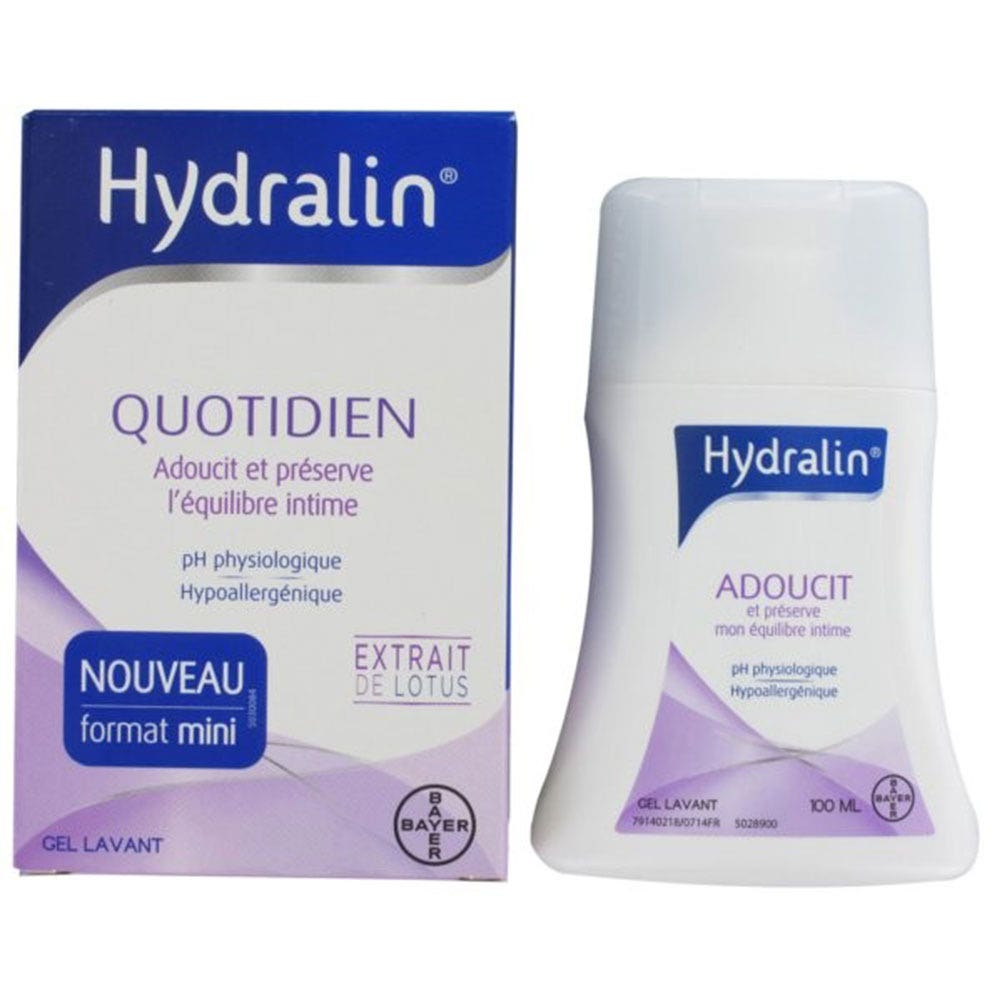 Hydralin Quotidien 100ml Quotidien Hydralin 100ml - Easypara
